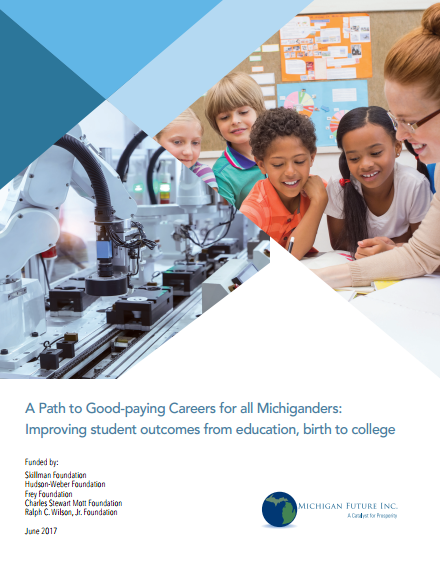 Education Report Cover Michigan Future Inc 